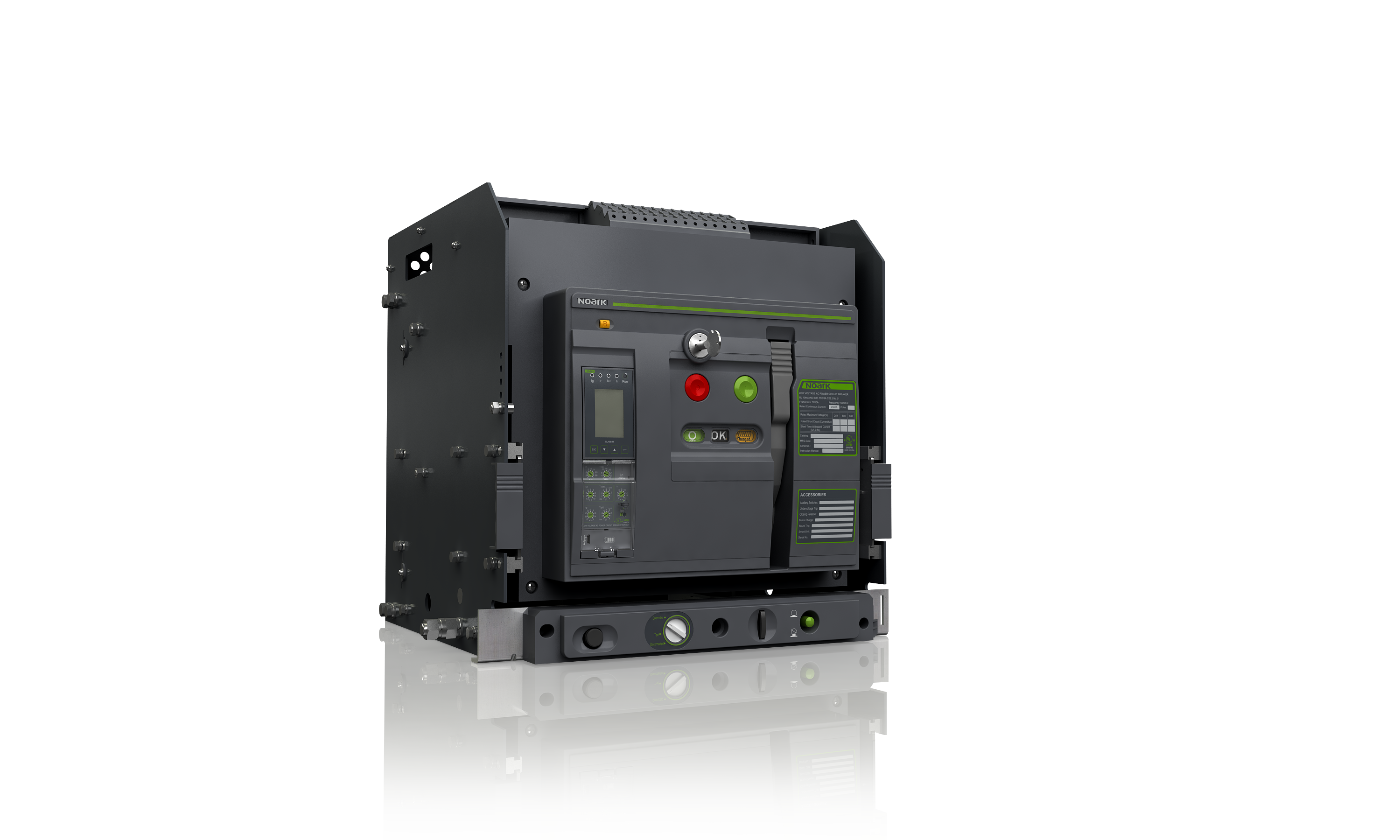A25R4DH2000-UL 1066 ACB, 2500A Frame, A25R, 85kA@480VAC, 4P, Drawout t ...