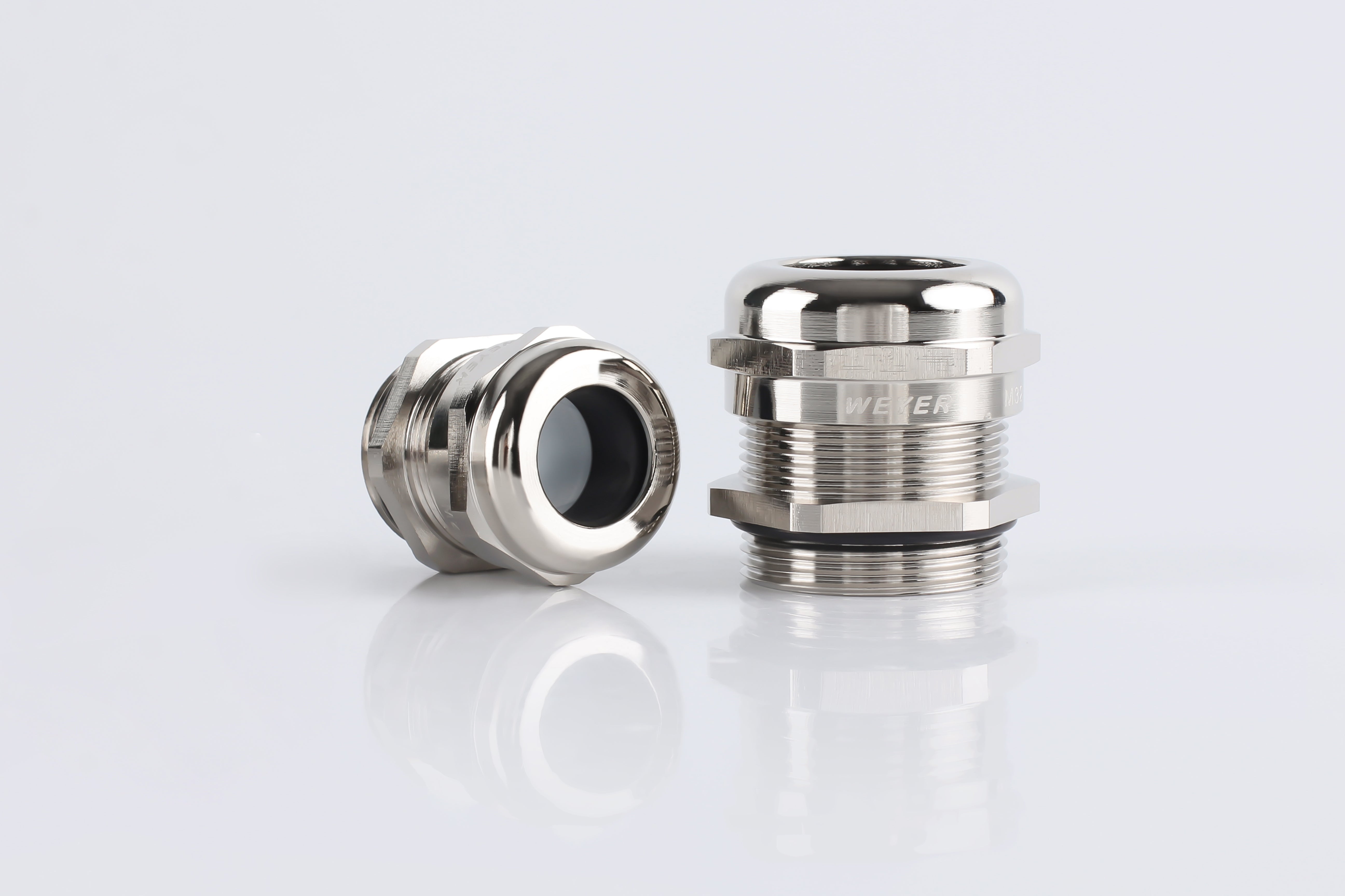 HSM-EMV(M thread)-EMC, nickel-plated brass; seal: polyamide. Temperatu ...